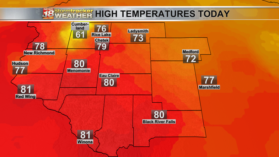 Near record warmth will continue for next few days: enjoy while you can ...