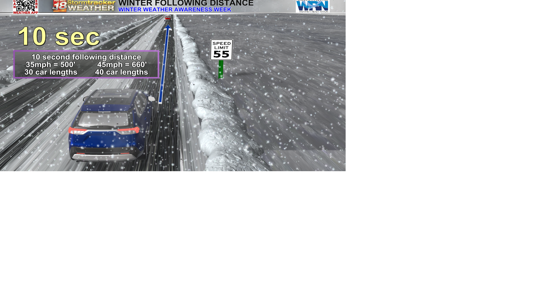 Winter Weather Awareness Week: how to drive in snow with a safe ...