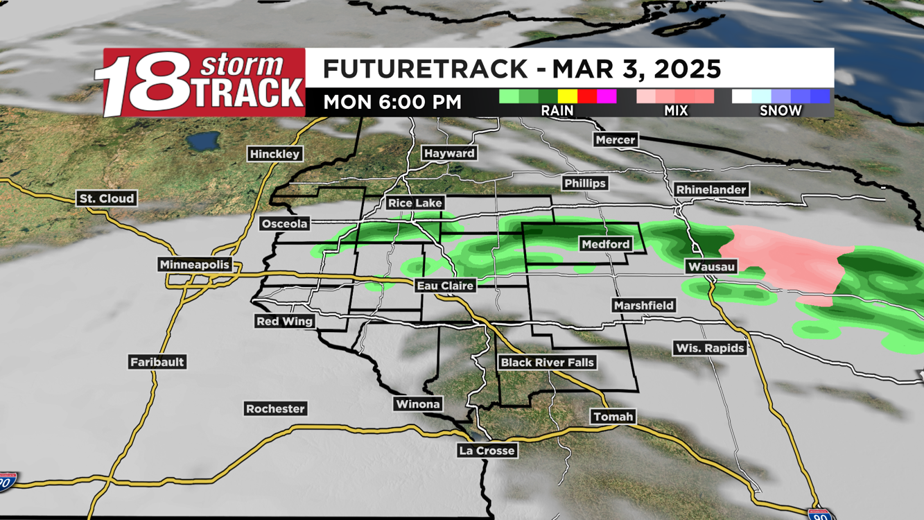 Eyes remain on a storm system to bring rain and snow to western ...