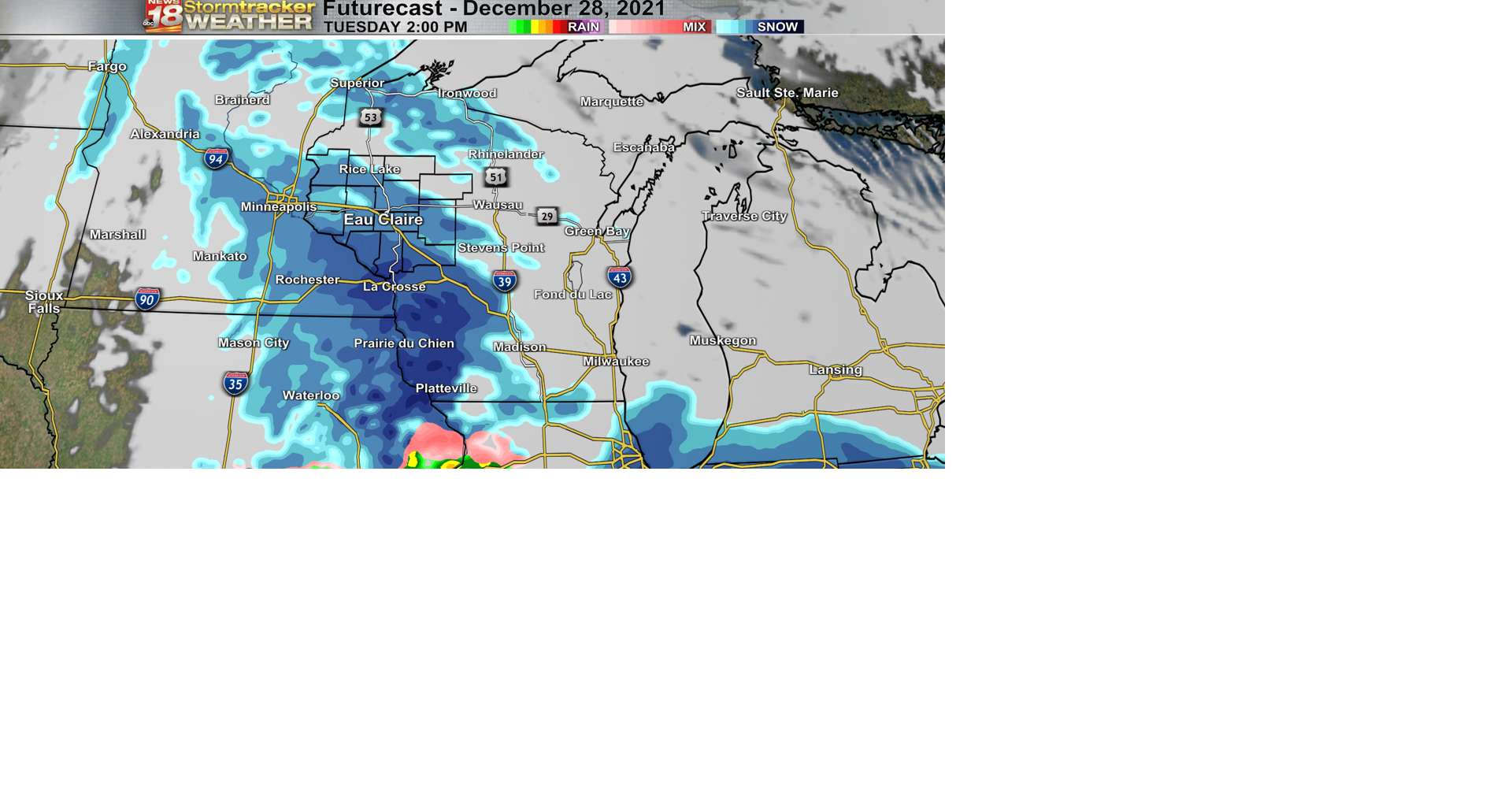 Roads are icy Monday morning, second batch of snow expected Tuesday ...