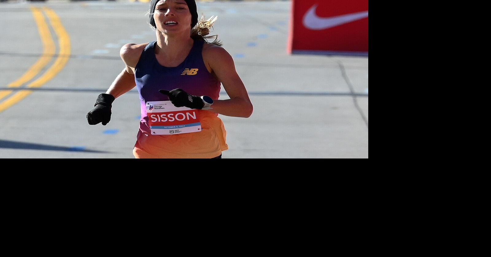 Emily Sisson set a record for US women at the Chicago Marathon | News ...