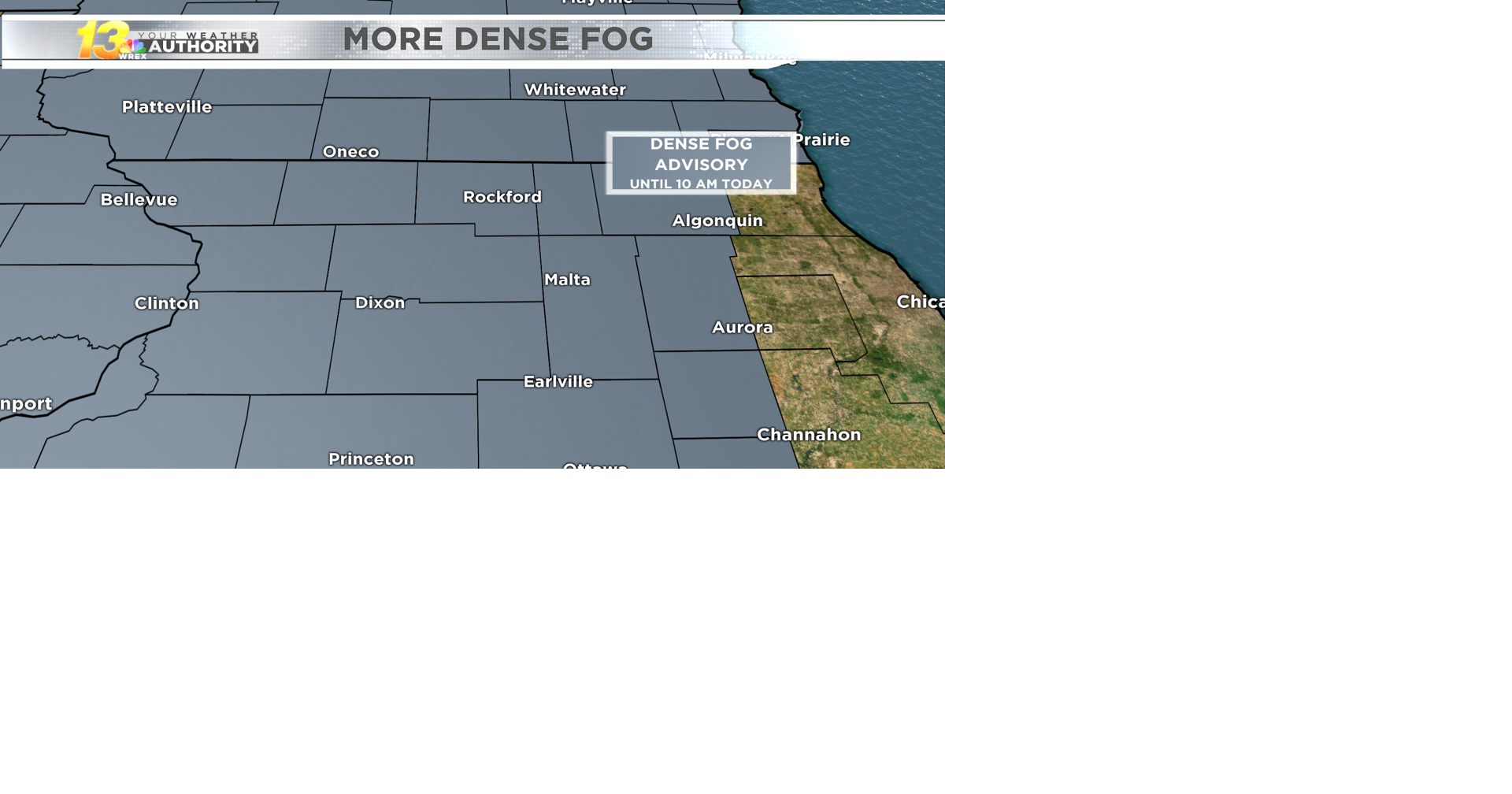 Flurries fly under the radar as dense freezing fog drops visibility ...