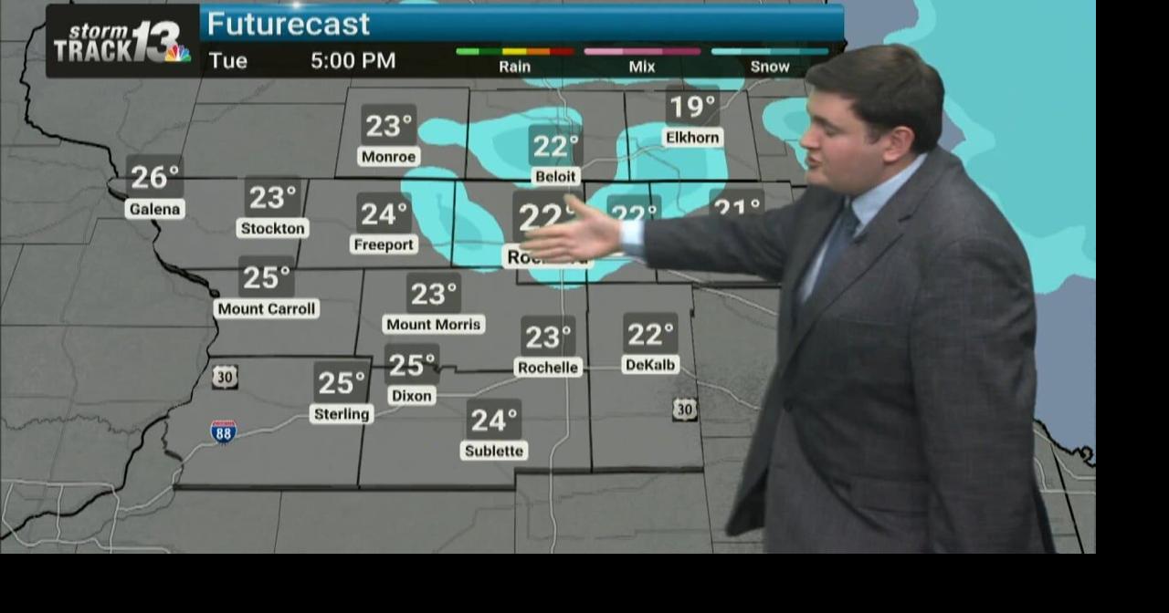 Couple more rounds of snow through New Year's | Video | wrex.com