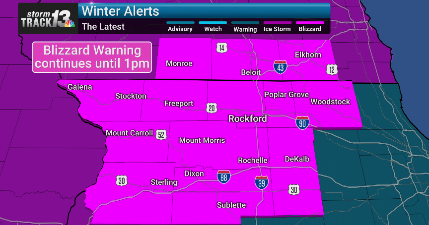 Blizzard Conditions Continue Through Early Afternoon | Forecast And ...