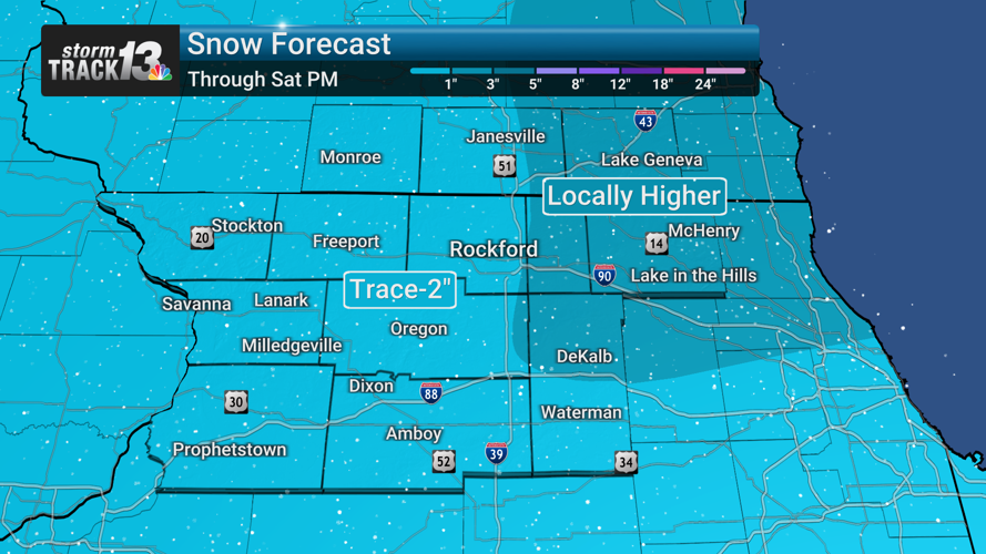 Snowy start to the weekend | Weather | wrex.com