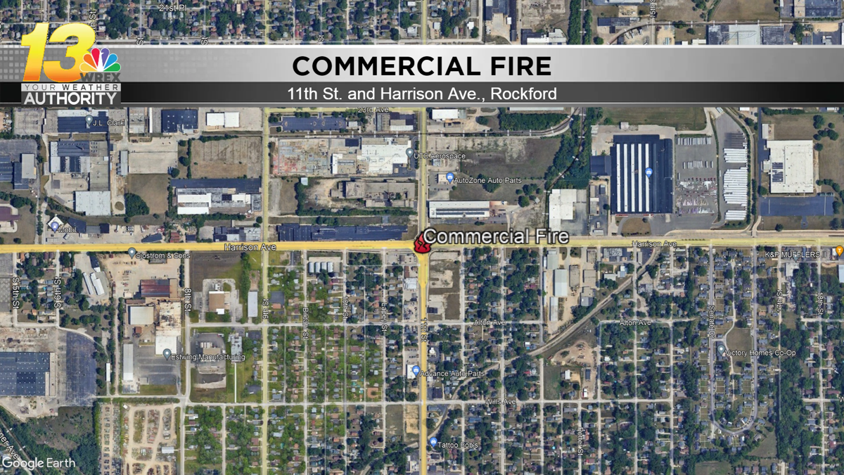 Rockford Fire and Police respond to large commercial fire | News | wrex.com