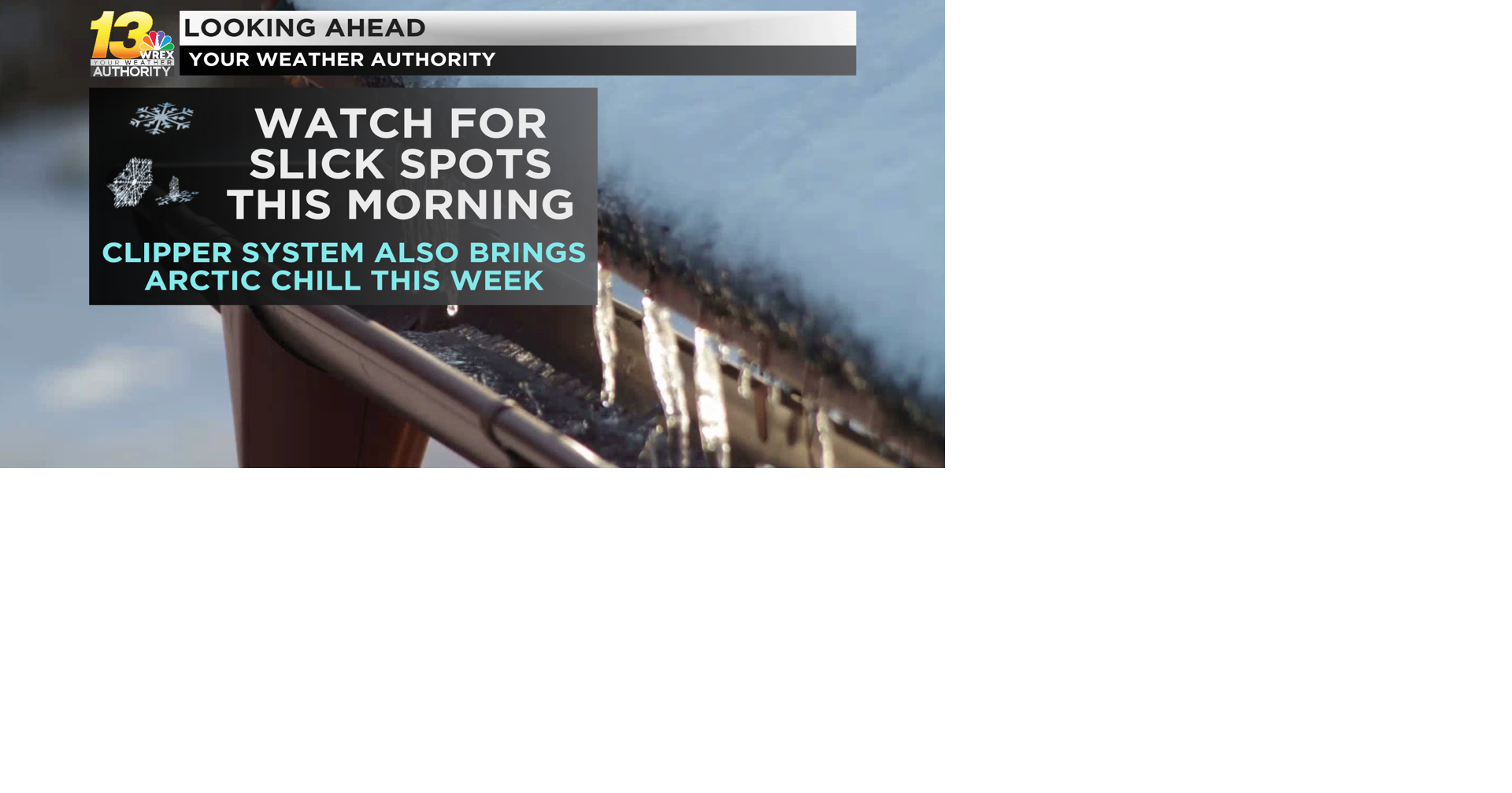 Harsh cold follows this morning's flurries | Weather | wrex.com