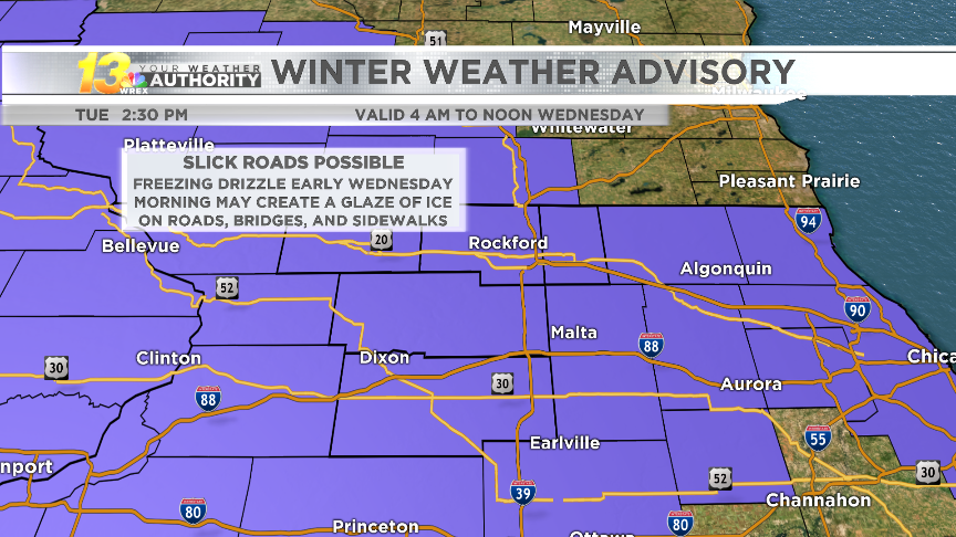 Wednesday morning looks icy, with more snow and ice to follow | Weather ...