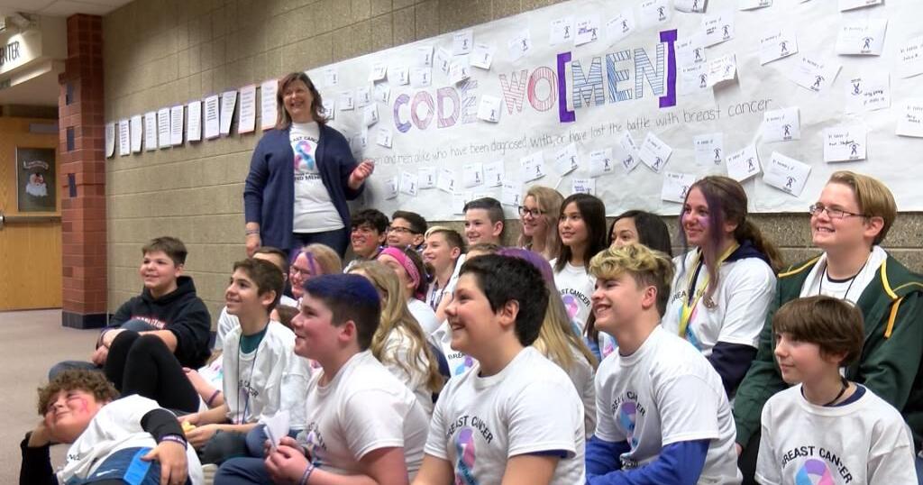 Roscoe Middle School students take stand for men’s health | News | wrex.com