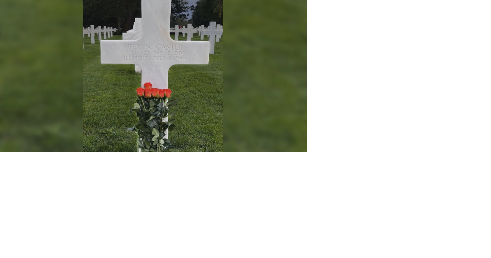 French WWII historian shares details on death of Rex Caster, man for ...