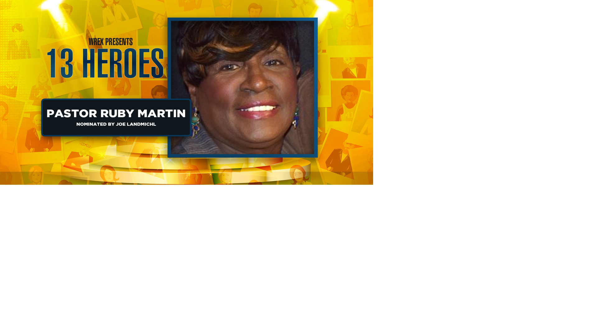 13 Heroes: Pastor Ruby Martin | News | wrex.com