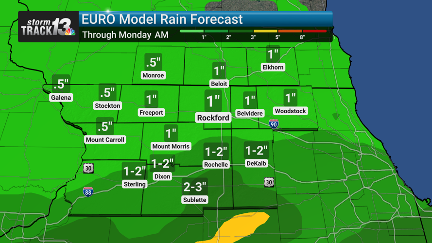 Weekend starts beautiful, ends rainy | Top Stories | wrex.com