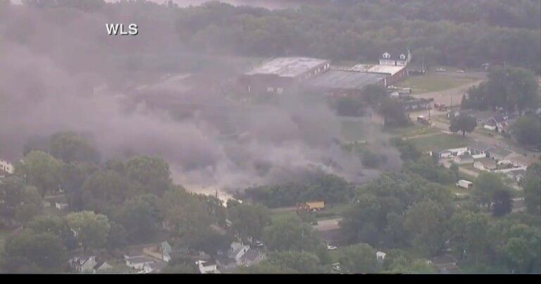 Evacuations continue after building full of lithium batteries catches ...