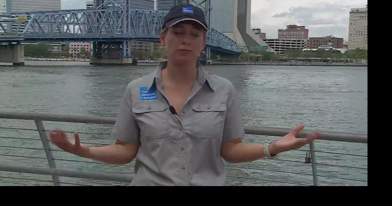 The Weather Channel: Alex Wilson reporting from Jacksonville, FL ...
