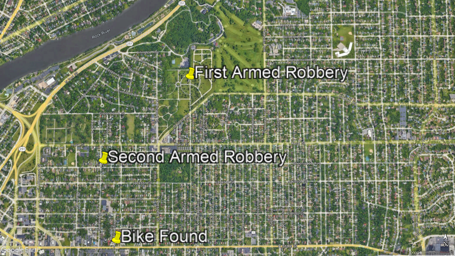 More details released after double armed robberies Saturday in Rockford ...