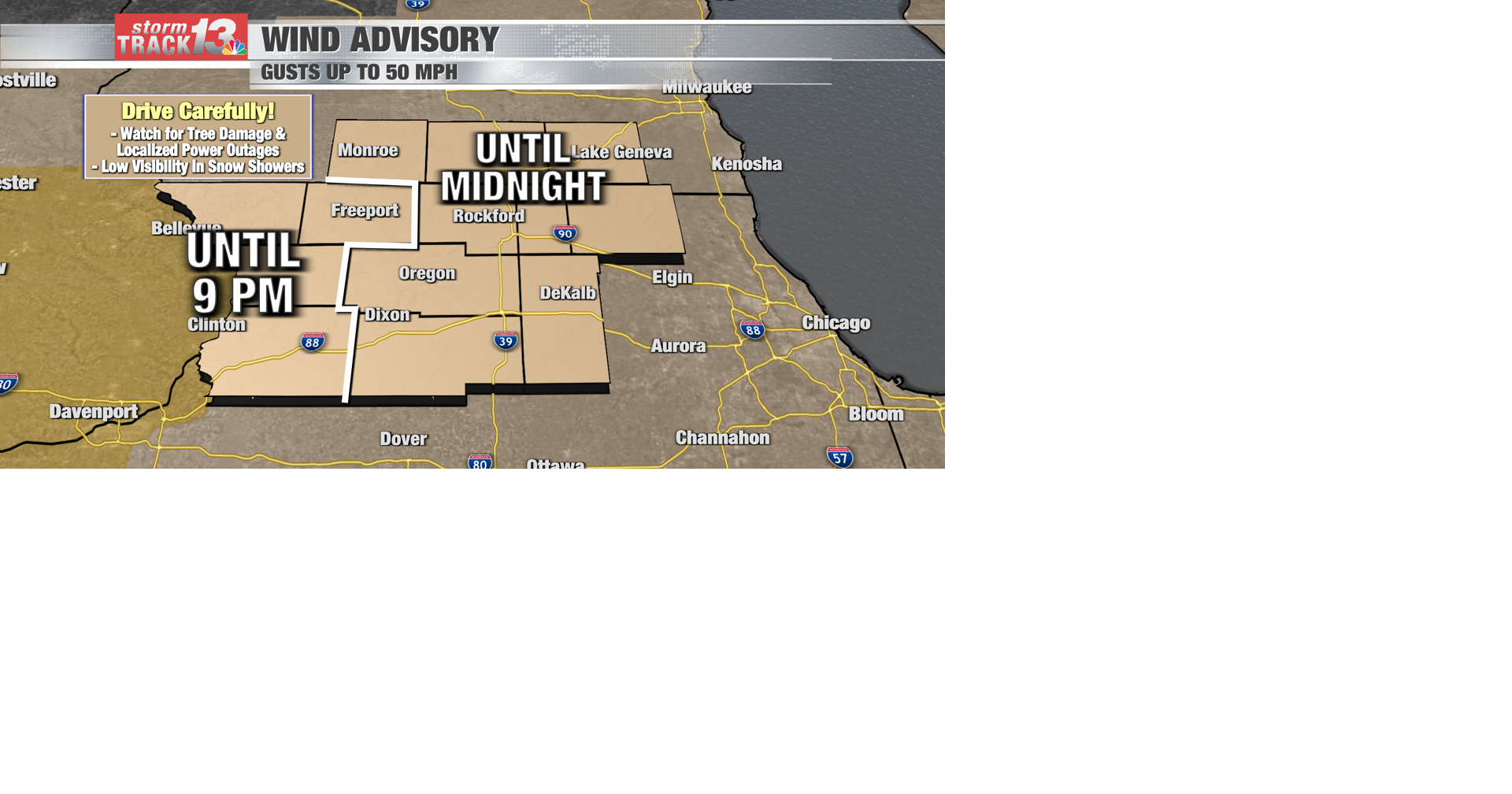 Wind Advisories in effect through tonight as storm system exits ...