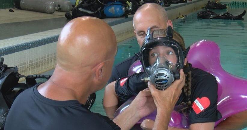 Dive Heart helps people with disabilities build confidence through ...