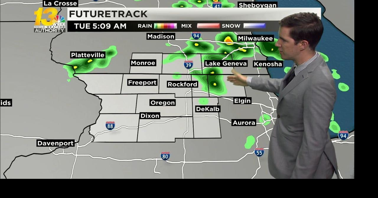 Cooler weather and spotty storms possible | | wrex.com