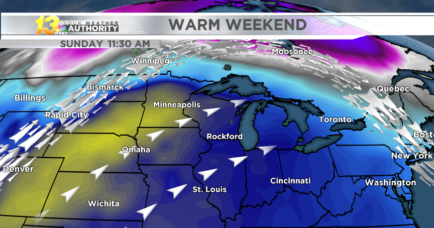 Warm weather takes over for the second weekend in a row | Weather ...