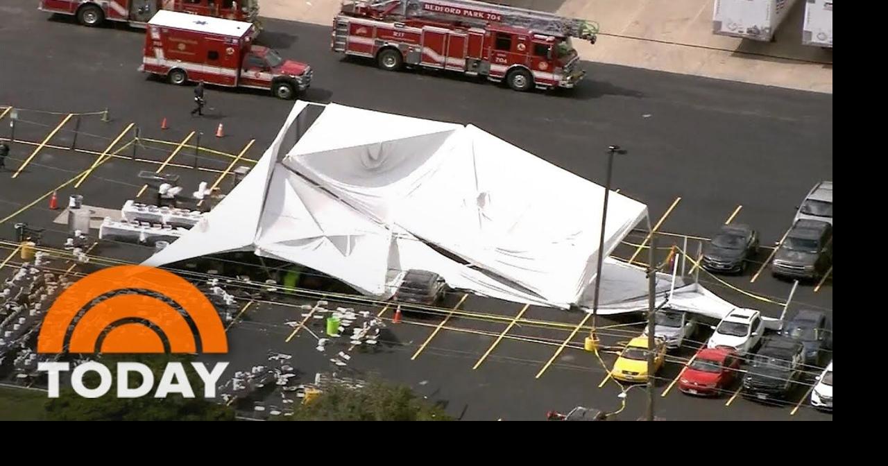 Tent collapses near Chicago, injuring dozens underneath | | wrex.com