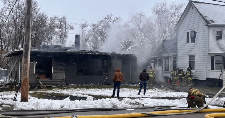 One person is dead following house fire in Byron, power outages ...