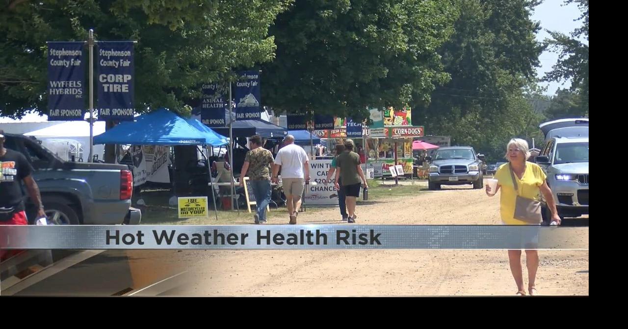 Hot weather risks to be mindful of during the fair season in the ...