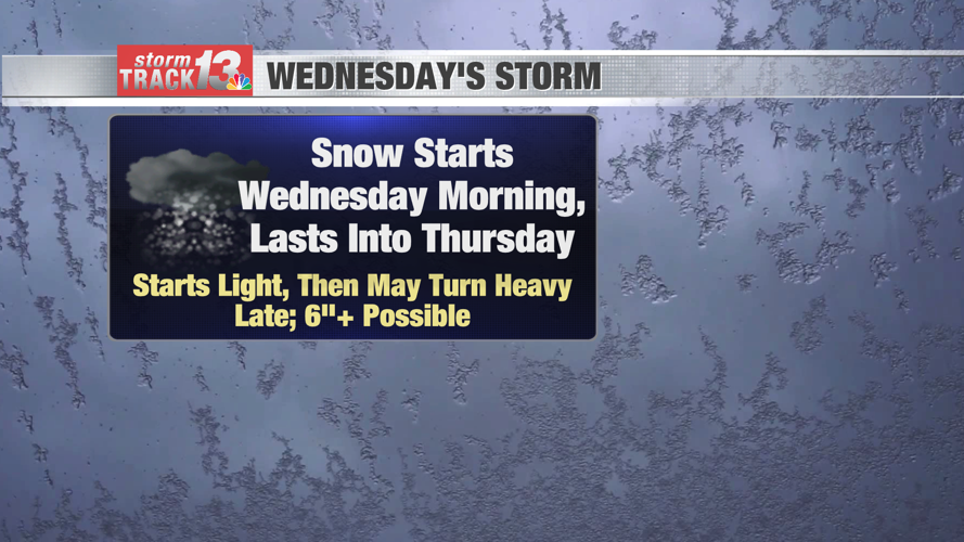 The first winter storm(s) of the season arrive this week | Top Stories ...