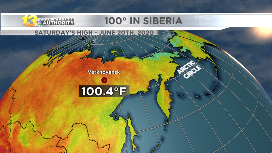 Siberia recorded first 100° temperature, smashing all-time record ...