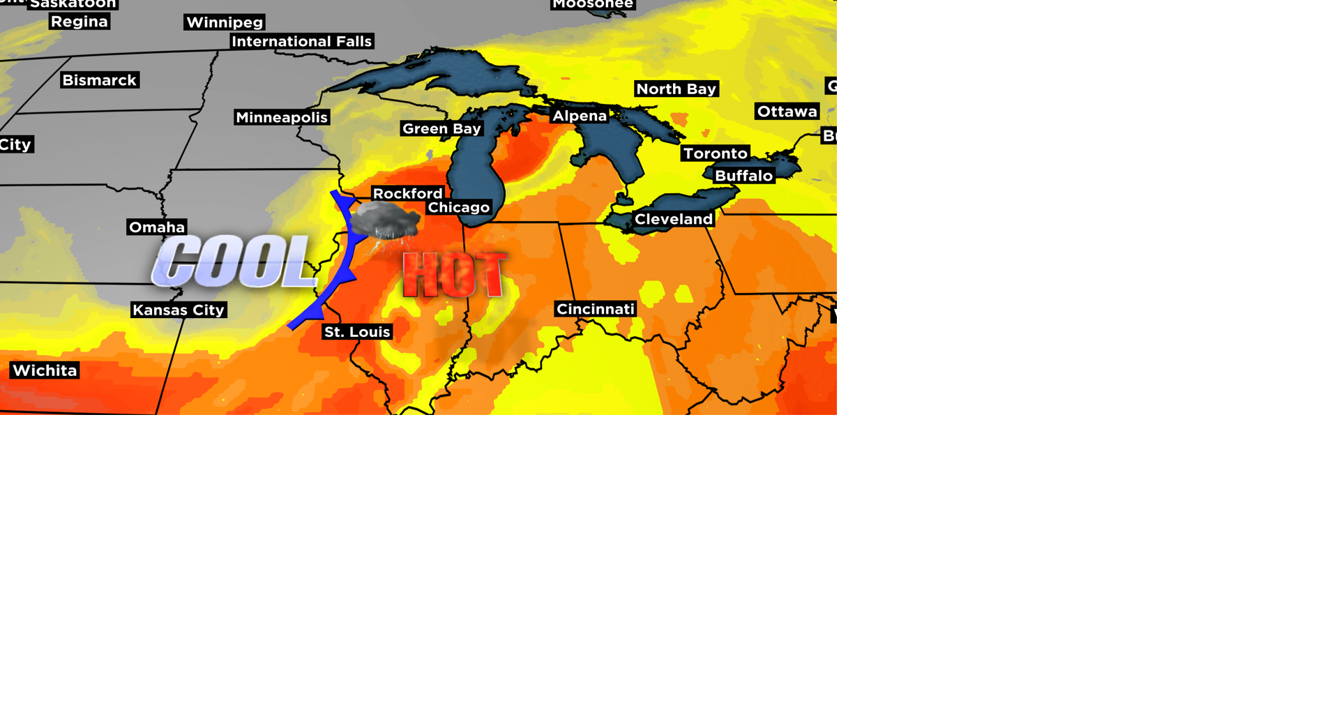 Heat wave's days are numbered as pattern flip approaches | Weather ...