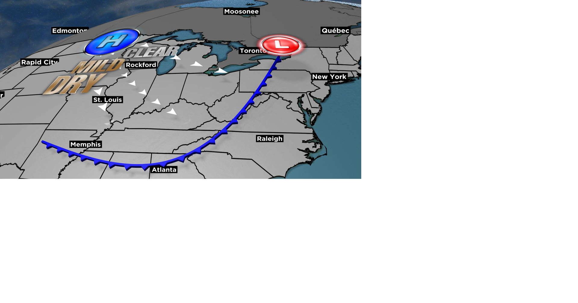 High pressure takes over this week | Weather | wrex.com