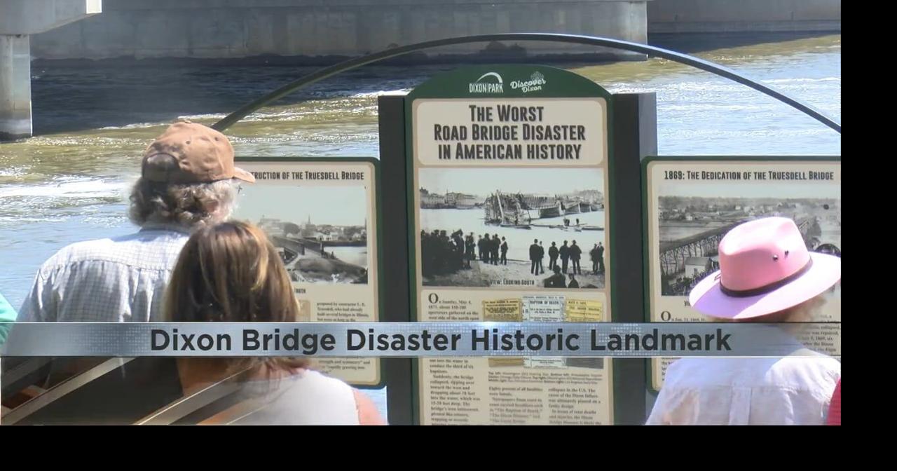 New historic landmark commemorates Dixon bridge disaster of 1873 ...