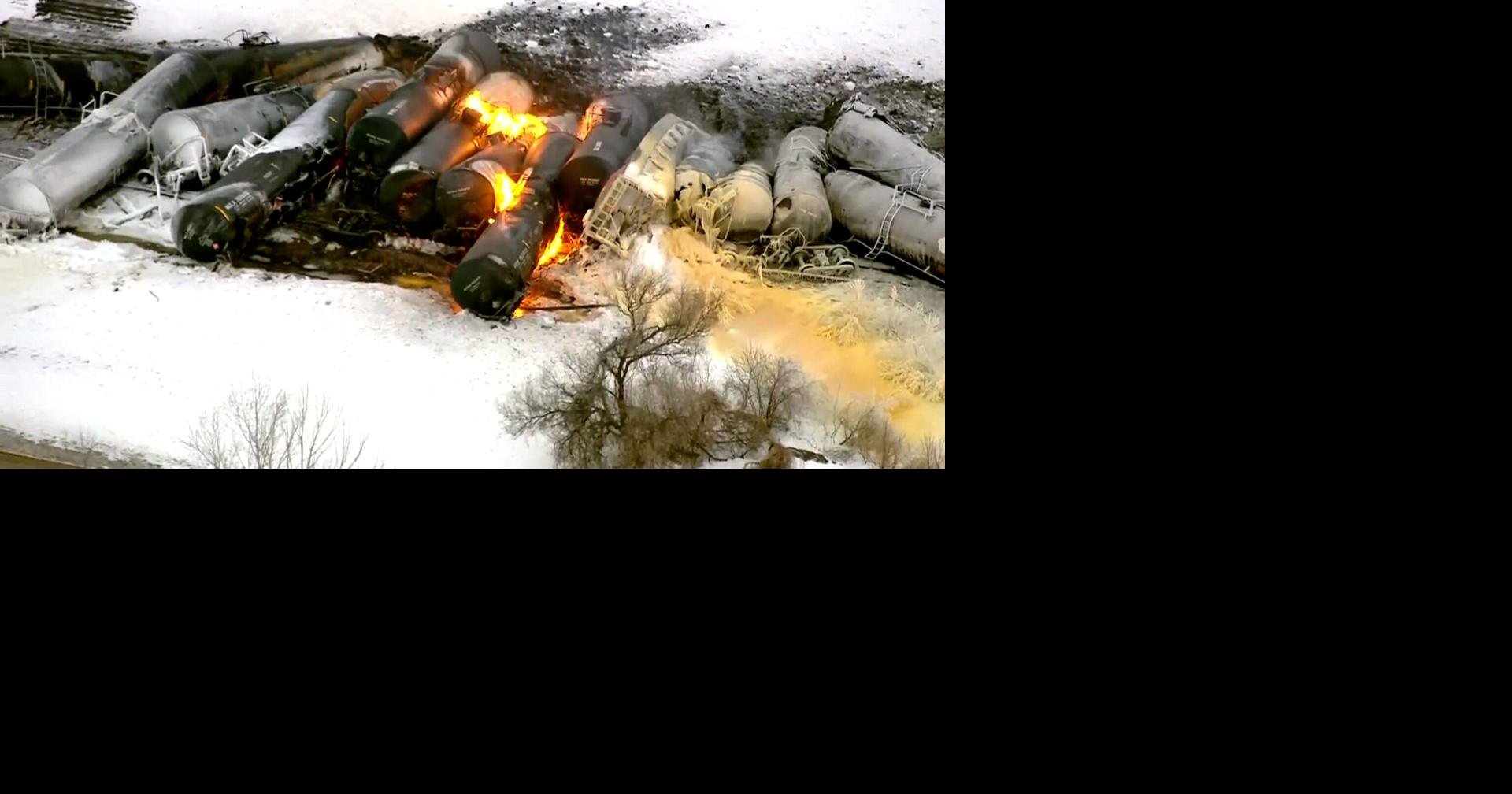 A train carrying highly flammable ethanol derails in Minnesota ...