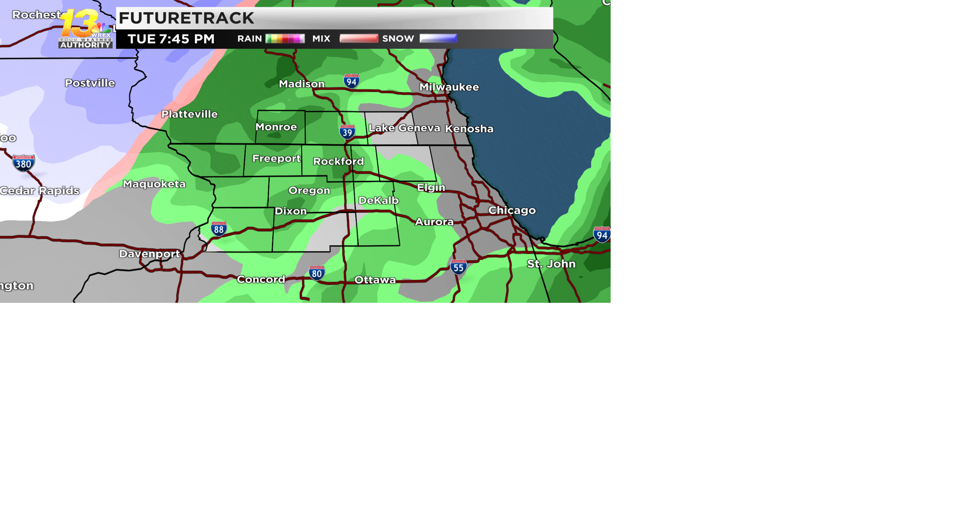 Cloud cover builds in later today ahead of another chance for rain ...