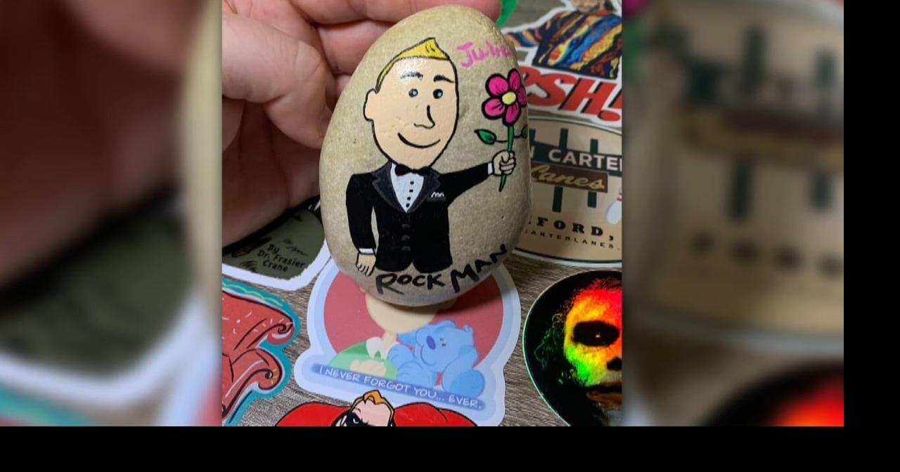 Rockford "Rock Man" Uses Rocks To Put A Smile On People's Faces ...