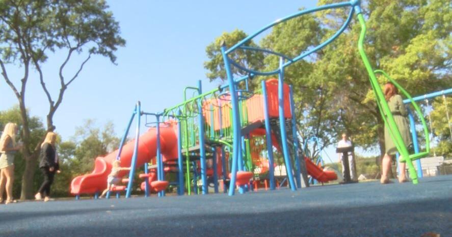Dixon unveils a new playground on Southwest side | Positive Local News ...