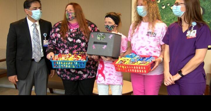 Cancer patients at OSF Healthcare receive donations | News | wrex.com