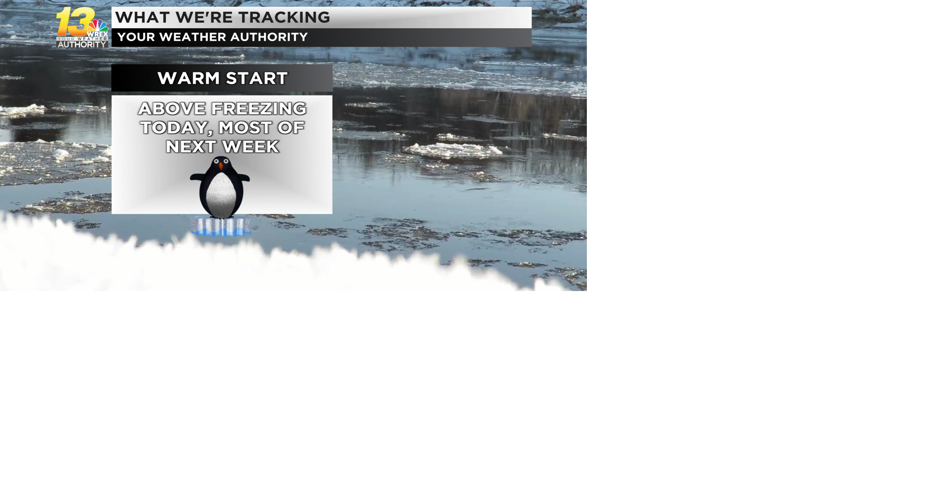 Above freezing weather is back for the first time in a week | Top ...