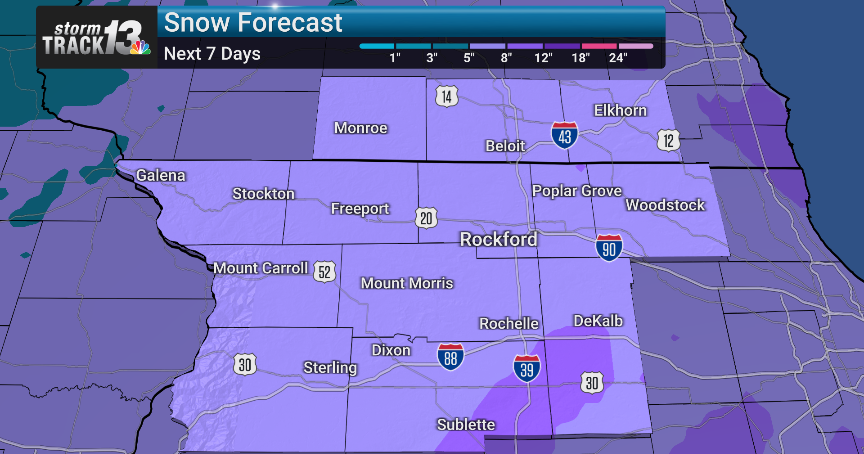 Winter Storm Bringing Heavy Snow Today — Deep Freeze to Follow ...
