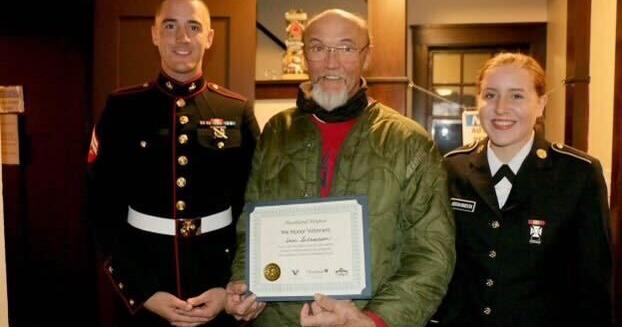 Community members and fellow veterans grieve the loss of Dean ...