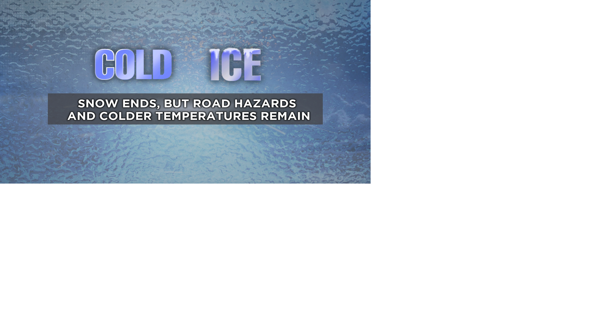 Snow is replaced by brisk temperatures heading toward Sunday | Weather ...