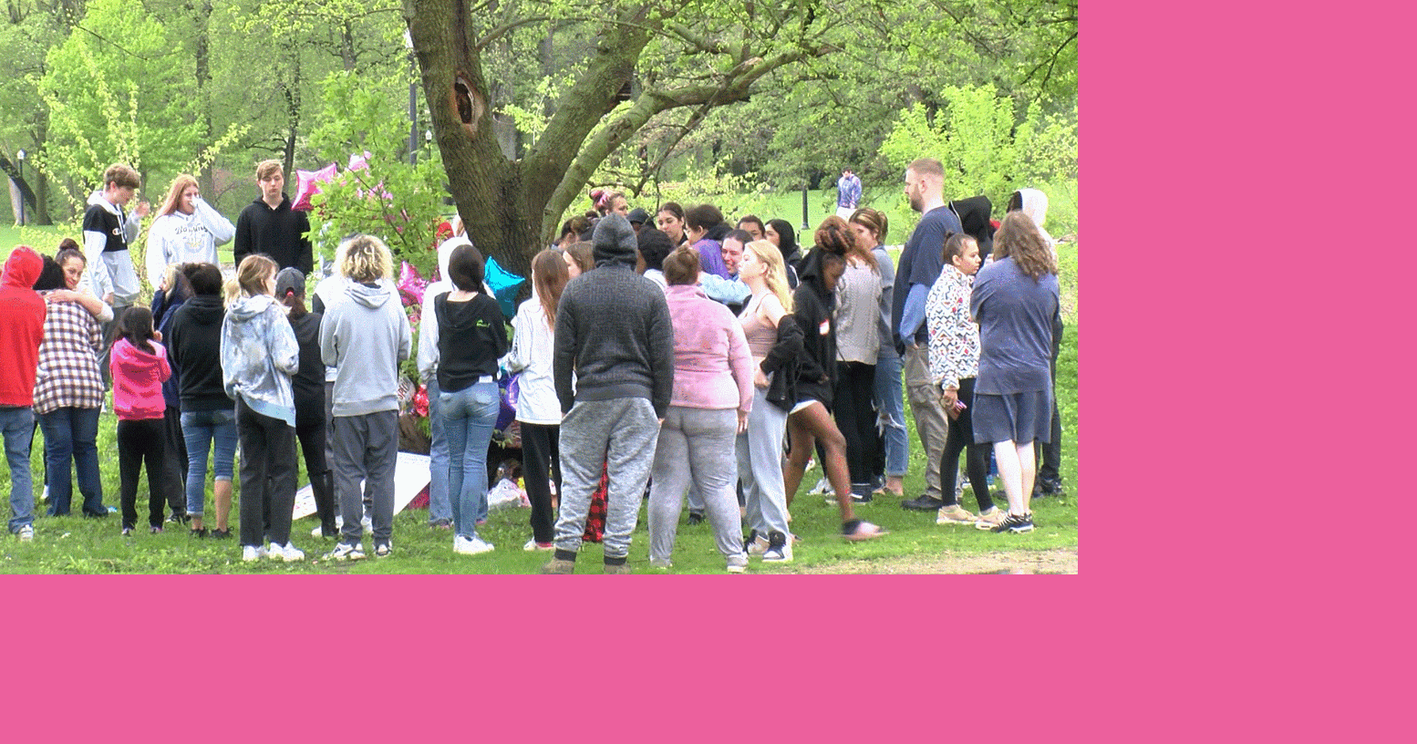 DeKalb community holds vigil for Gracie Sasso-Cleveland | News | wrex.com