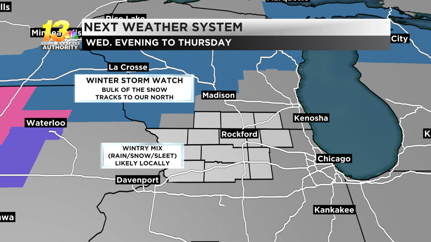 A wintry mix brings January weather back to the area | Top Stories ...