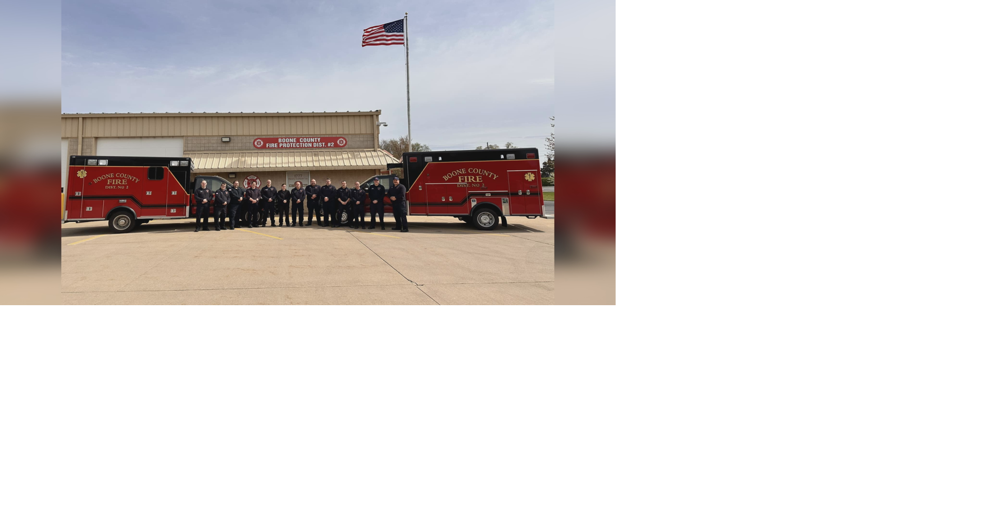 Boone Fire District 2 officially has two ambulances to help save lives ...