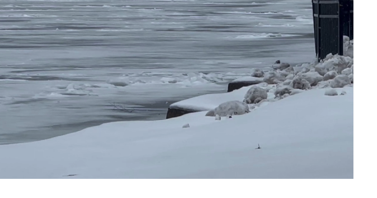 Risks for ice jams and flooding increases after bitter cold ...