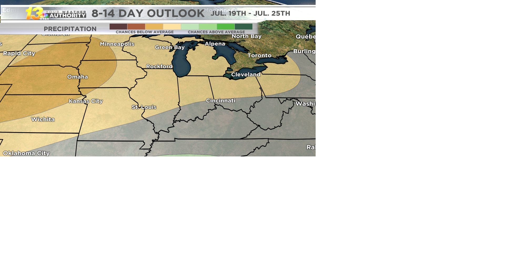 July heat lacking as clouds, showers continue to dot Stateline skies ...