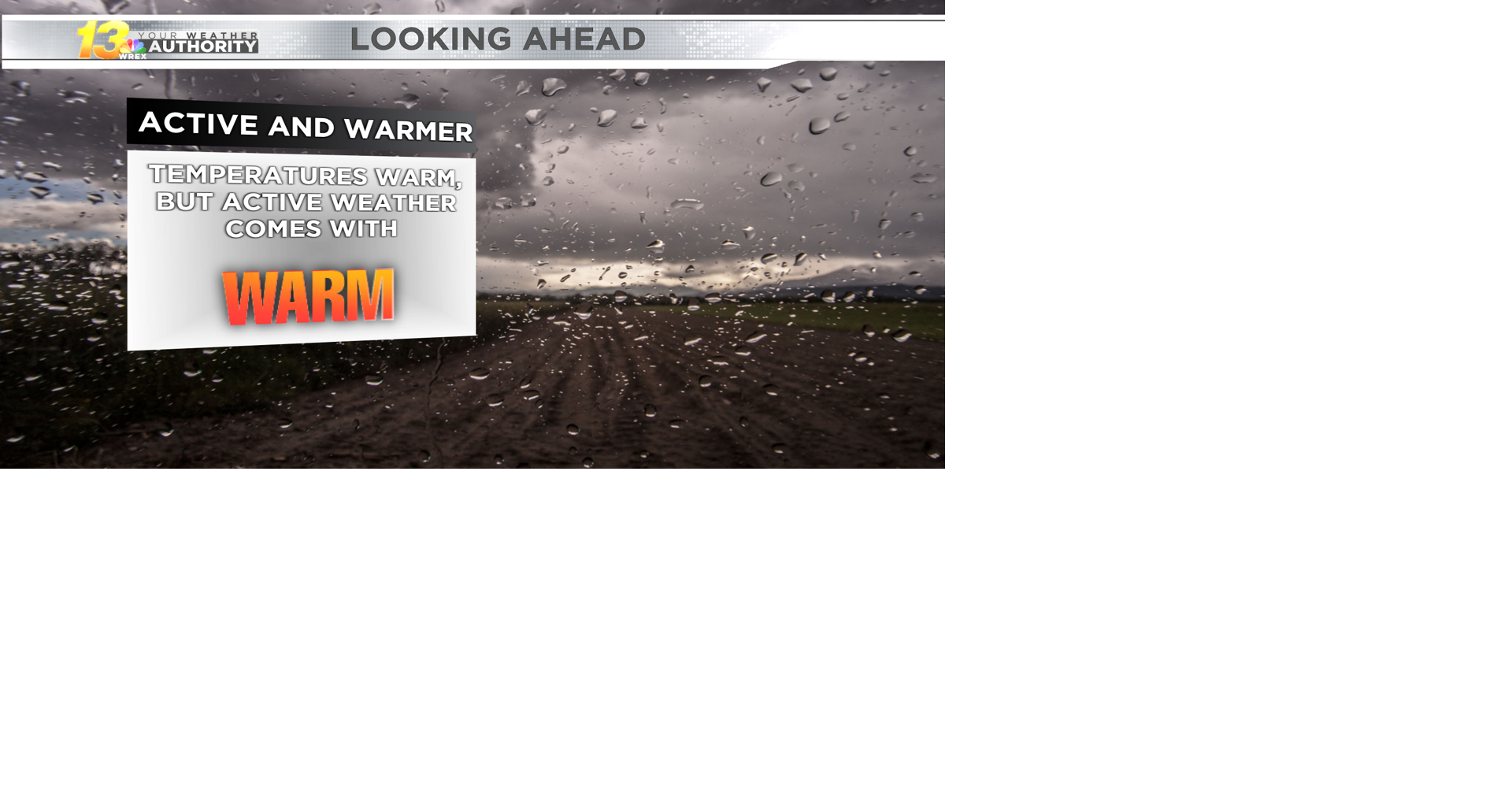 The weather turns warmer and stormy as the weekend arrives | Top ...