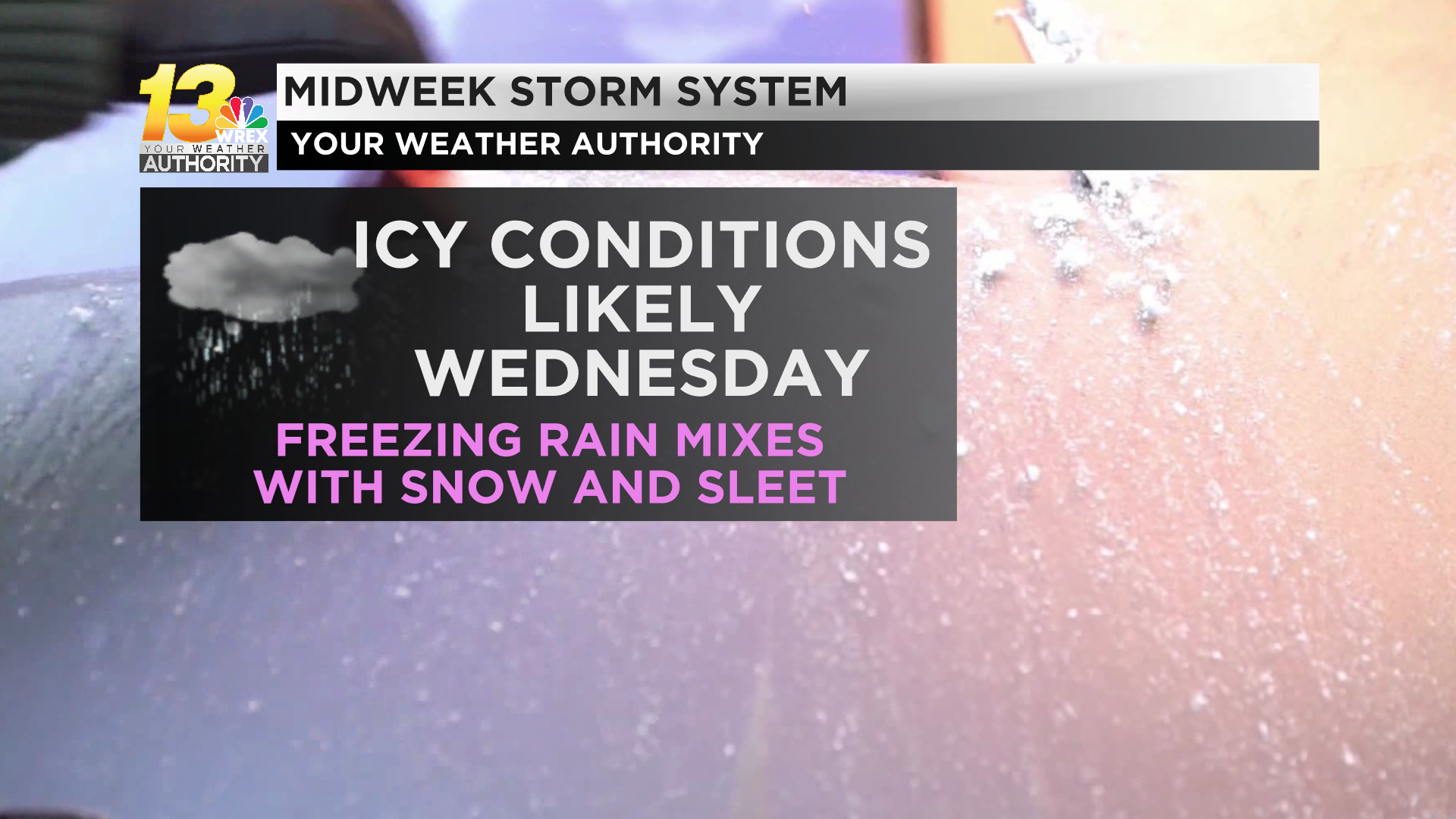A wintry mix strikes Wednesday | Top Stories | wrex.com