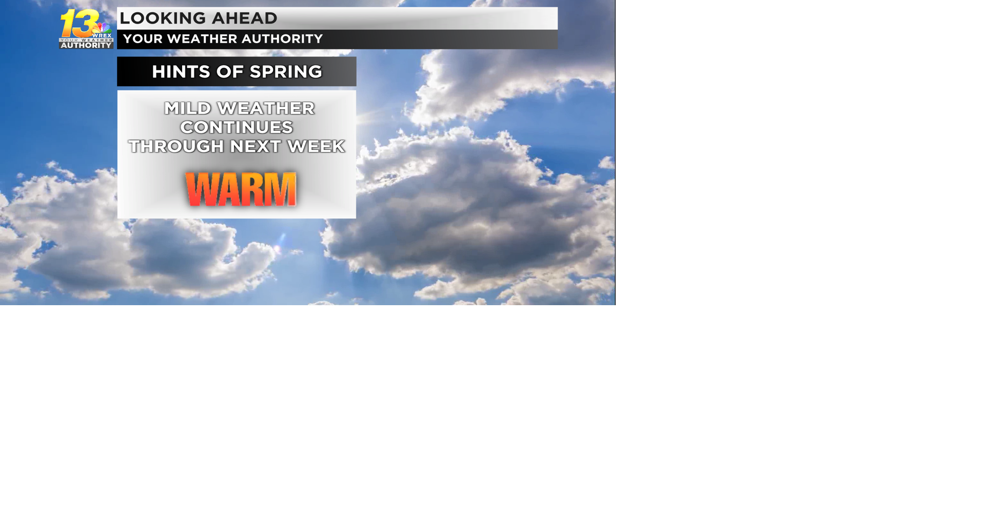 Mild pattern settles in to the Stateline as clouds take over the ...