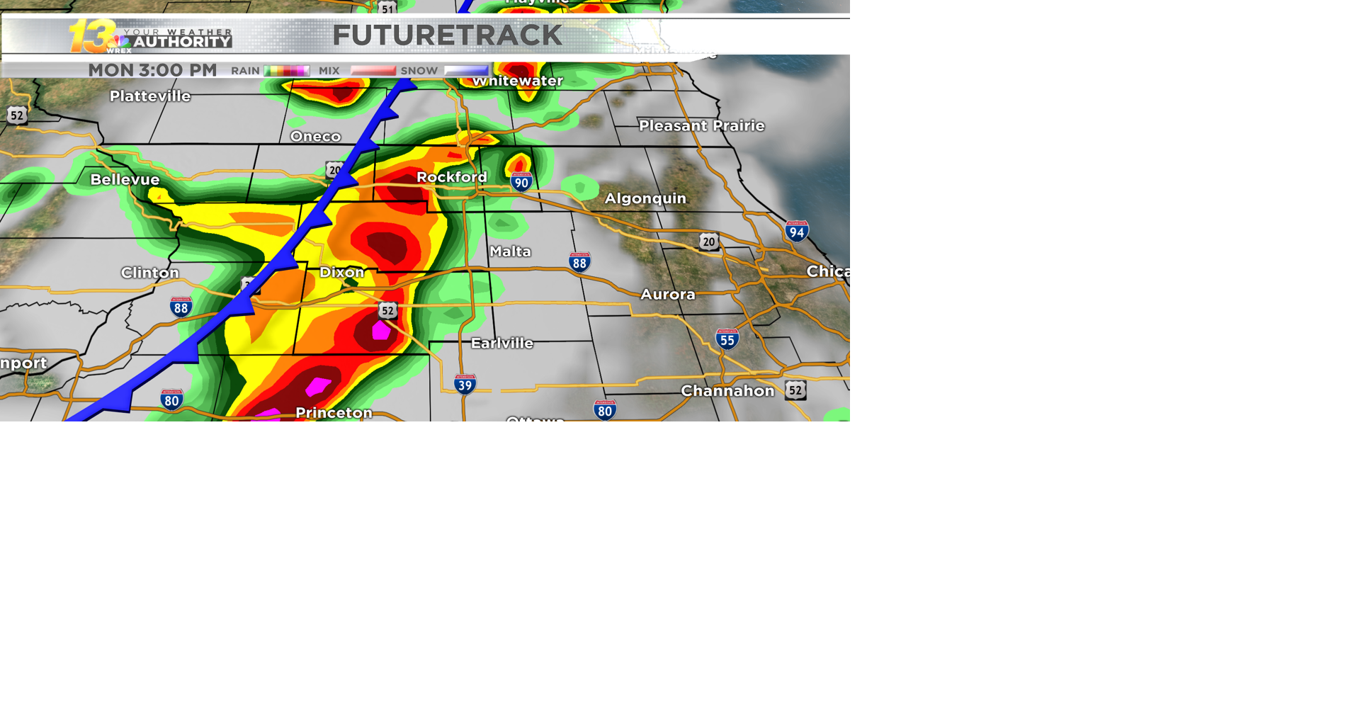 Showers and storms return for Monday | Weather | wrex.com
