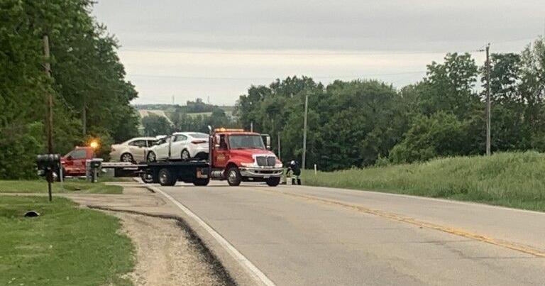 UPDATE: Four people hurt after two car crash on IL Route 2 | News ...